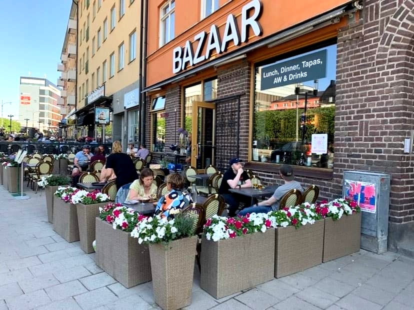 Bazaar Sundbyberg Stockholm Indiskt Restauranger kvartersmenyn.se