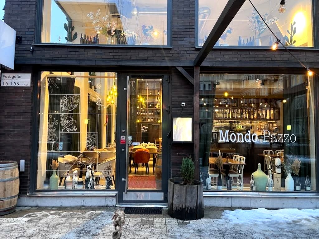 Mondo Pazzo Sundbyberg Stockholm Italienskt Restauranger kvartersmenyn.se